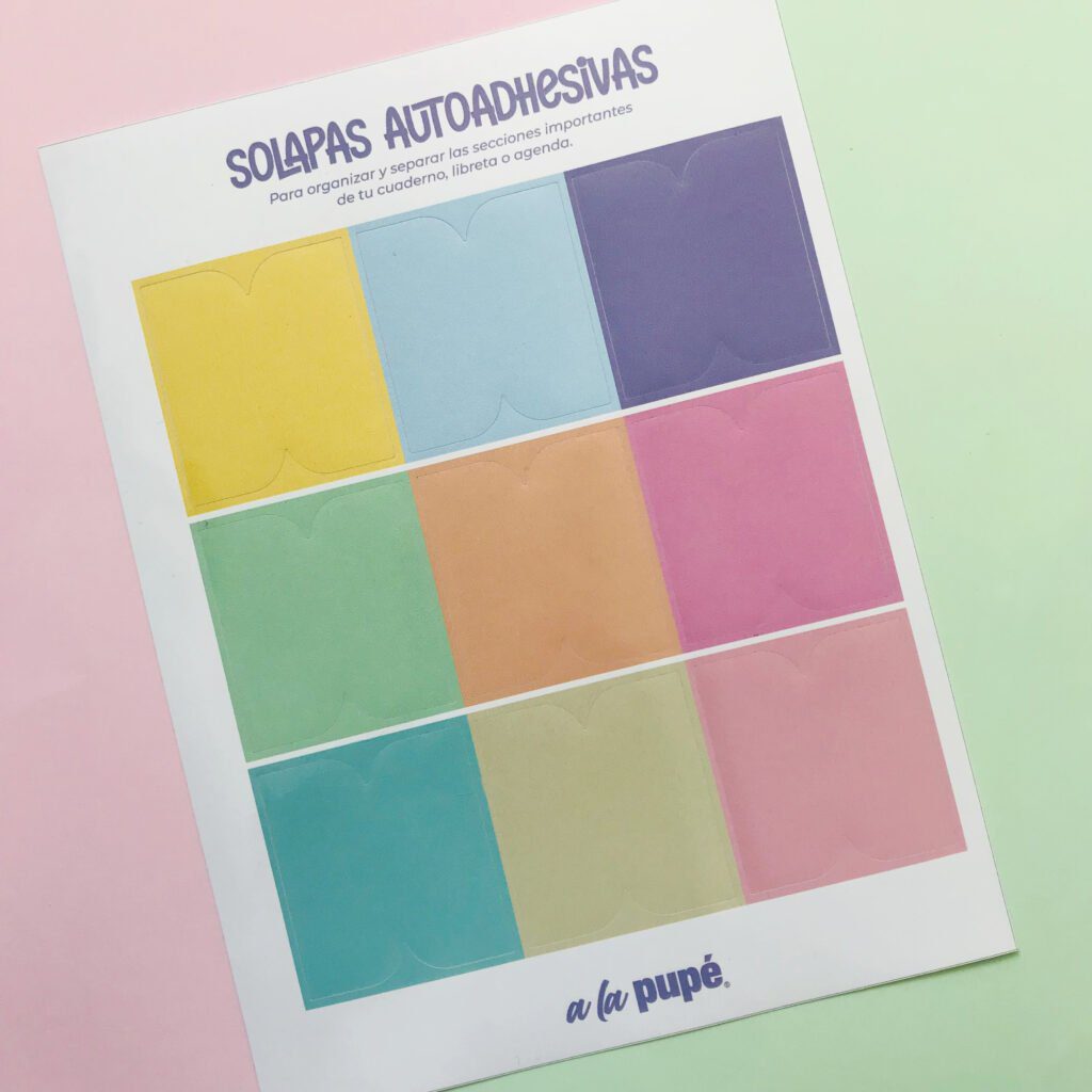 Solapas autoadhesivas color lisas #2 - A la pupé
